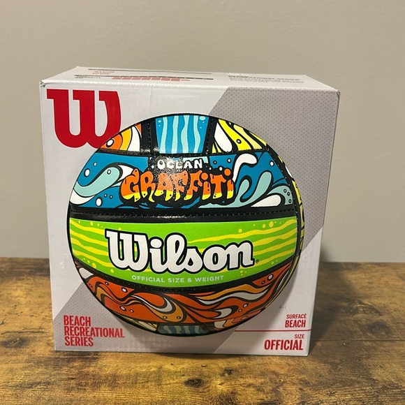 Wilson | Other | Wilson Colorful Beach Volleyball | Poshmark